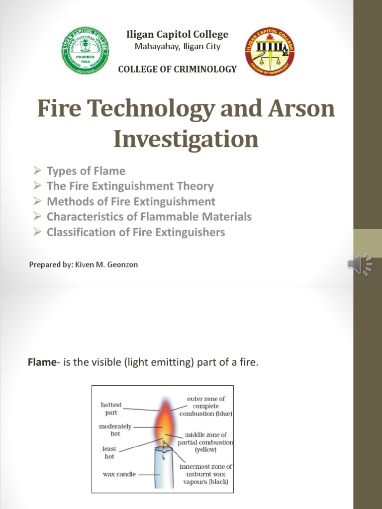 Fire Technology and Arson Investigation | PDF | Fires | Firefighting