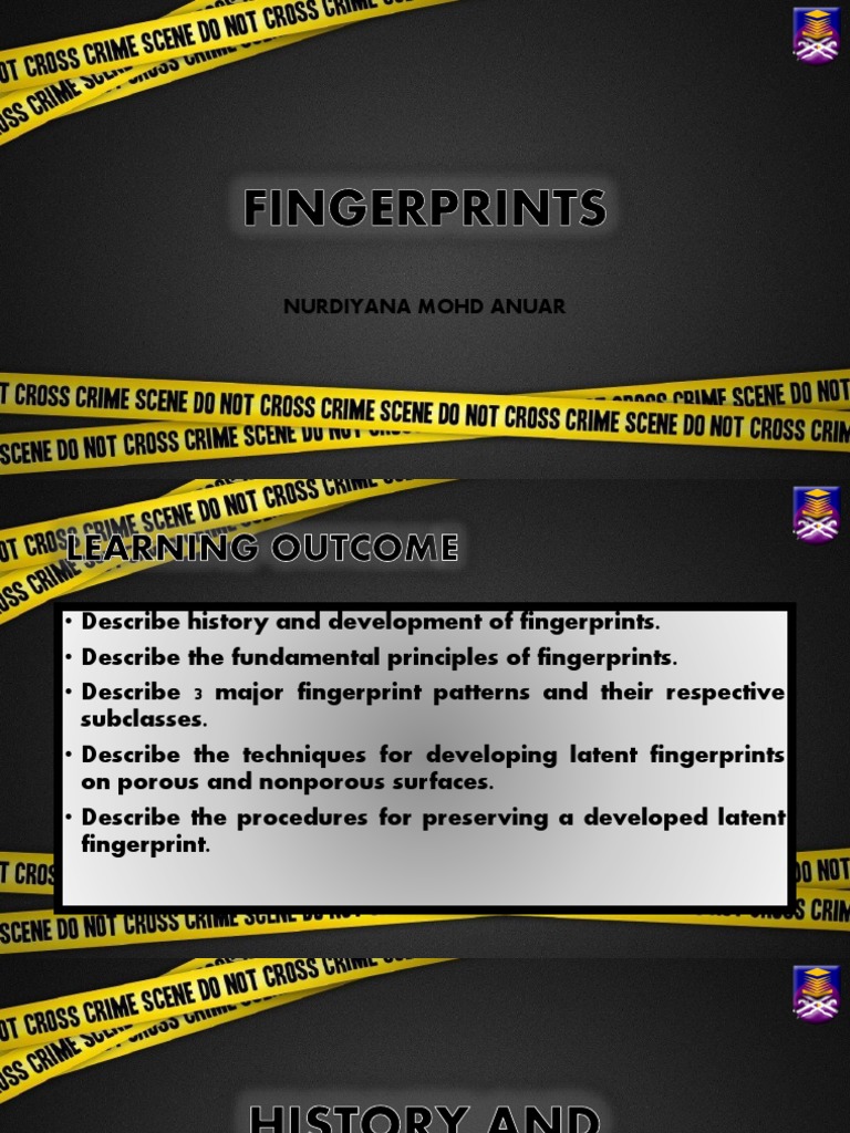 Fingerprints | PDF | Fingerprint | Materials