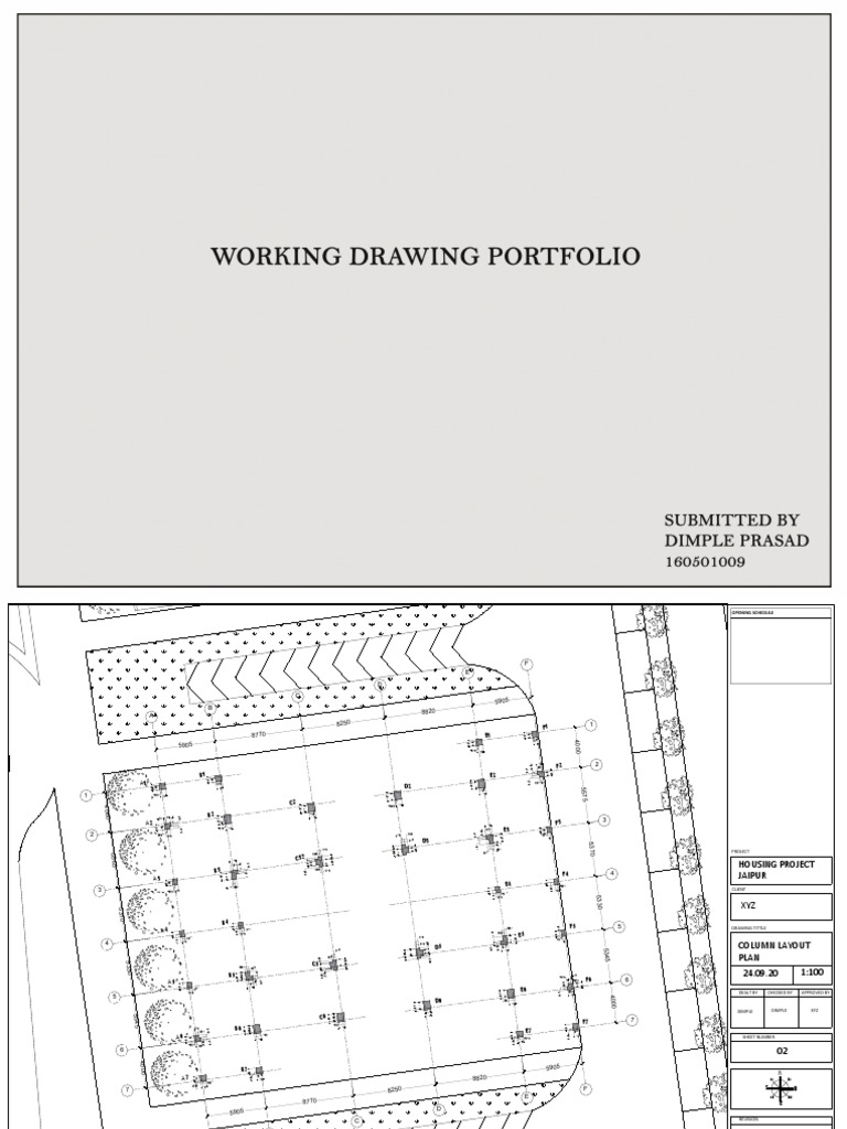 Working Drawing Portfolio | PDF | Chess Theory | Chess