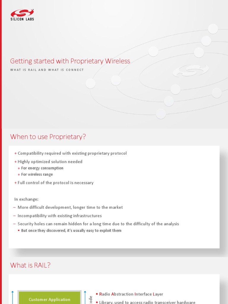 Getting Started With Proprietary Wireless: What Is Rail and What Is ...