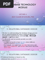 Lecture 4 Database Design Stages | PDF | Conceptual Model | Data Model