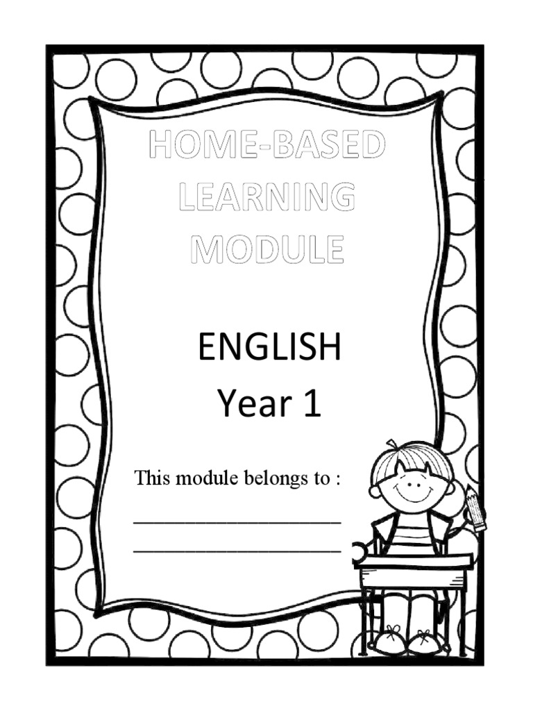 Year 1 English Learning Module | PDF | Business