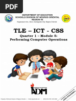T.L.E Module 1 Grade 8 | PDF | Personal Computers | Computer Monitor