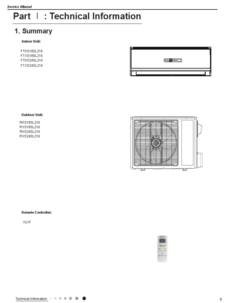 Daikin Summary - 18SEER 18K&24K | PDF | Air Conditioning | Heating ...
