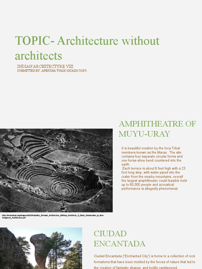 Architecture Without Architects | PDF | Nature