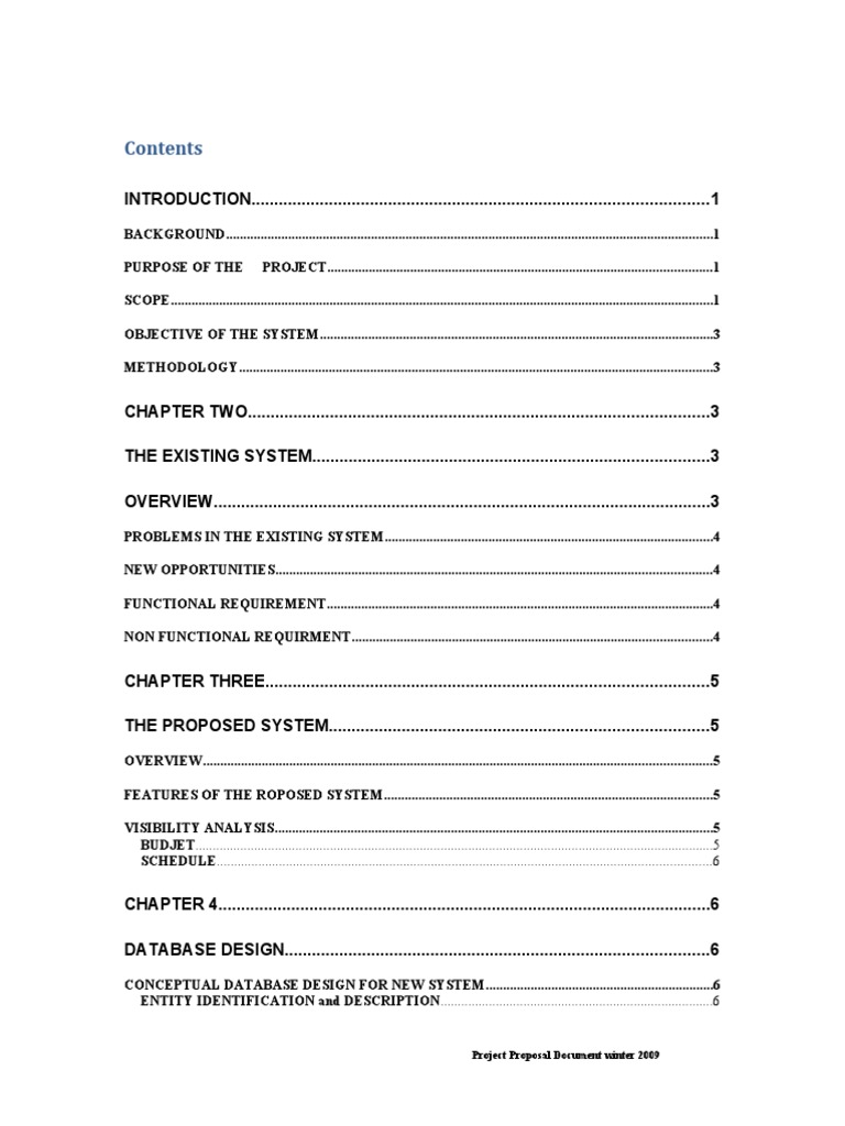 Sample DB Project | PDF | System | Databases
