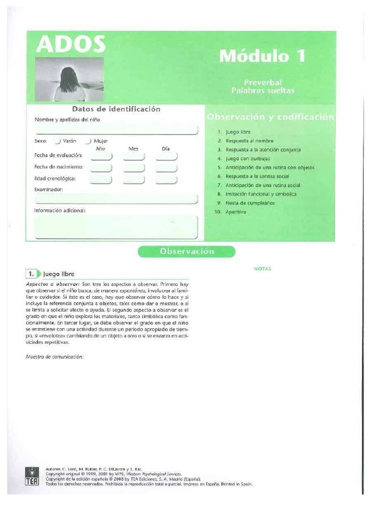 Ados Modulo 1 Completo | PDF