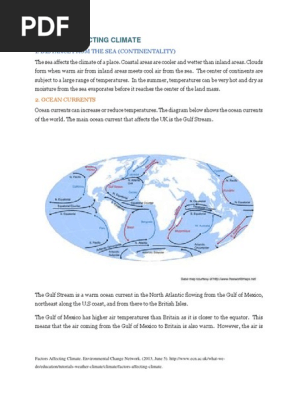 Continentality Climate