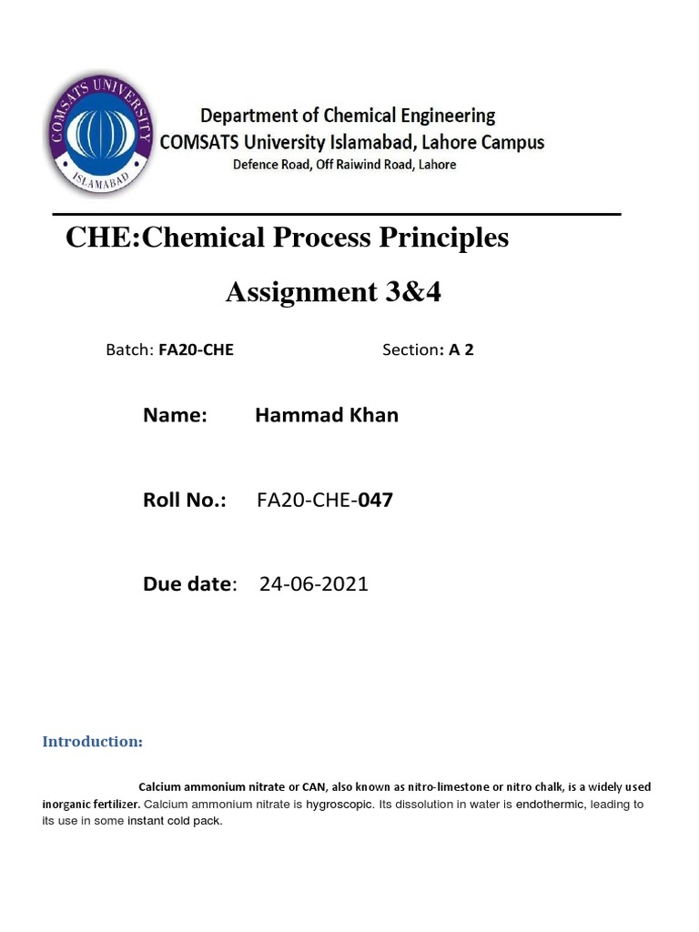 CPP Assignment 3 and 4 Complex | PDF | Nitric Acid | Fertilizer