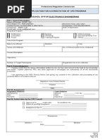 Application Form For Crediting Activities That Did Not Go Through The ...