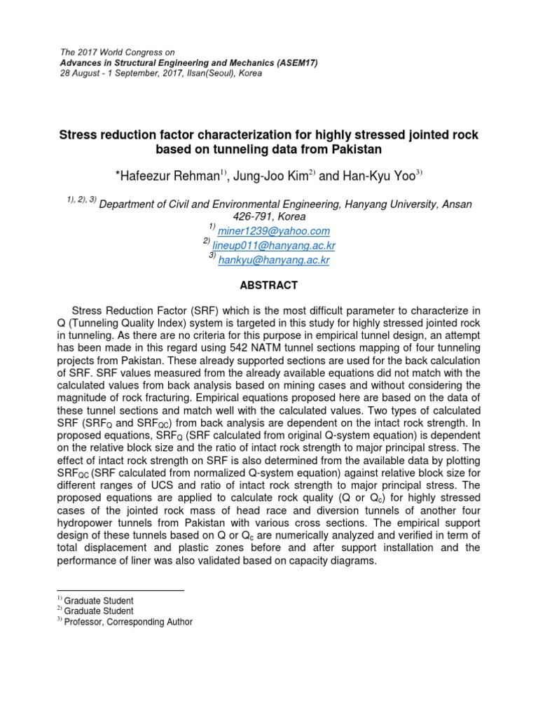 2017.08 - 유한규 - Stress reduction factor characterization for highly ...