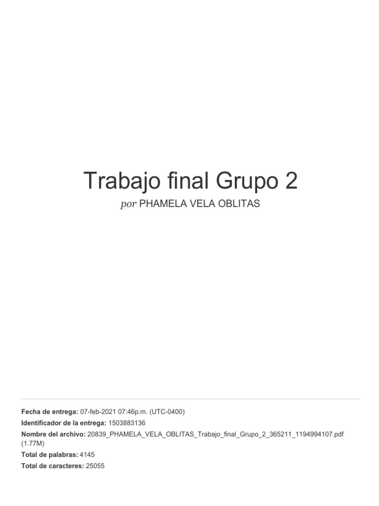 Grupo 2 GUIA PARA PRESENTACION DE TRABAJO | PDF | Internet | Informática Grupo 2 GUIA PARA PRESENTACION DE TRABAJO | PDF | Internet | Informática
