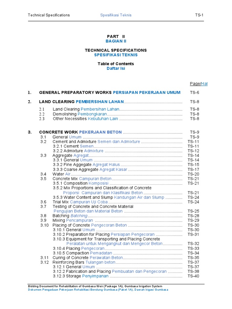 Technical Specifications | PDF