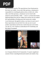 Rater and Senior Rater Profile Management LPD | PDF | Non Commissioned ...