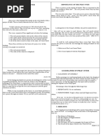 Tabernacle Prayer Plan | PDF | Tabernacle | Altar