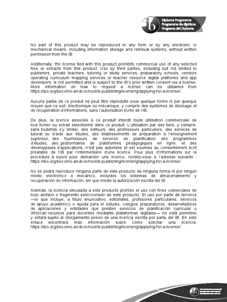 English B Paper 2 Reading Comprehension Question Booklet SL | PDF