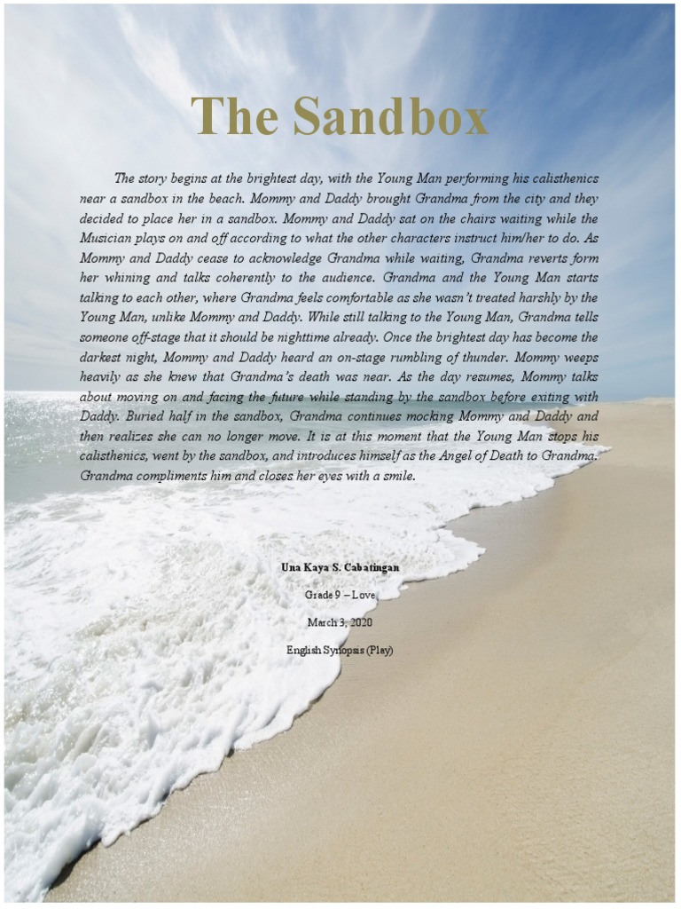 English Synopsis (Play) | PDF