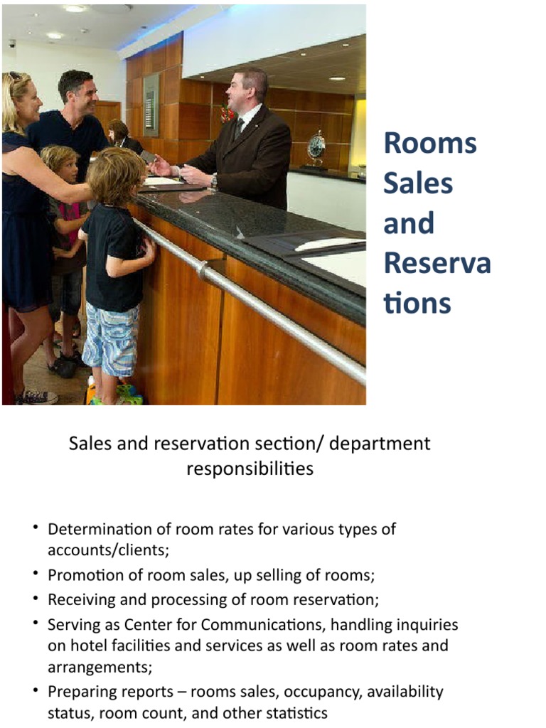 Rooms Sales and Reservations | PDF | Call Centre | Computing