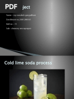 Lime Soda Process | PDF | Ion Exchange | Sodium Carbonate