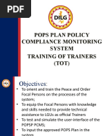 Pops Plan and Pcms | PDF | Emergency | Login