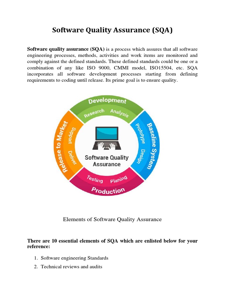 Quality Assurance 3 | PDF | Software Testing | Quality Assurance