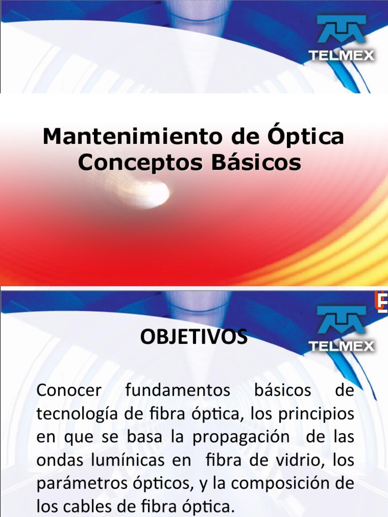 Fibra Optica Telmex | PDF | Fibra óptica | Óptica