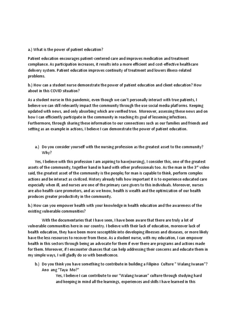 Module 6 | PDF | Health Care | Nursing