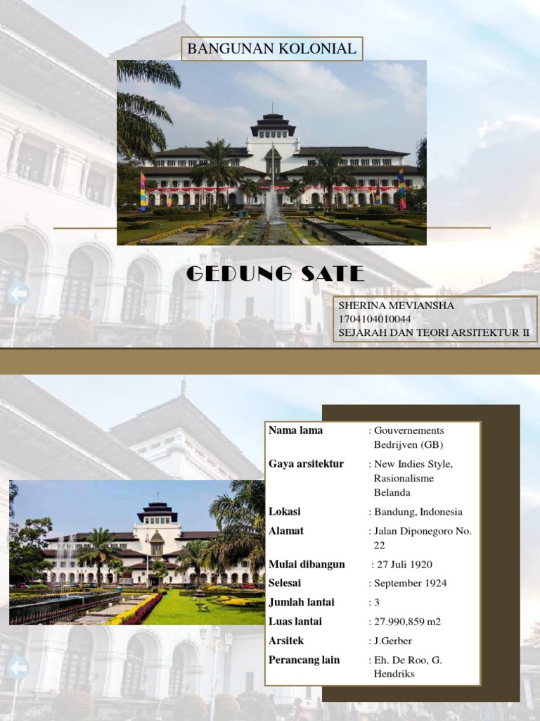 Gedung Sate | PDF
