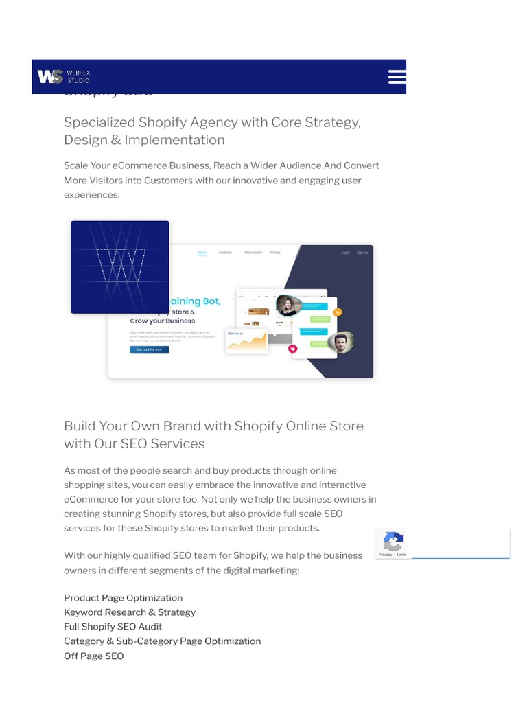 Best SEO For Shopify | PDF | Career & Growth | Business