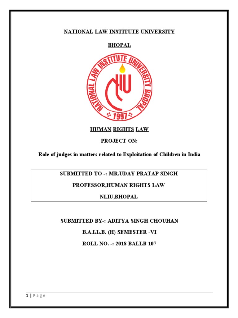 Human Rights Law Project | PDF | Justice | Crime & Violence