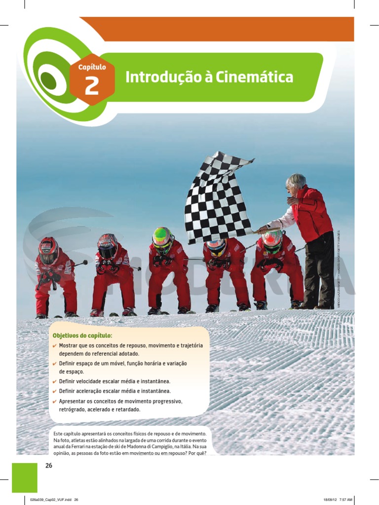 Introdução À Cinemática | PDF | Cinemática | Trajetória