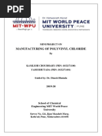 VCM Production | PDF | Polyvinyl Chloride | Chemical Substances