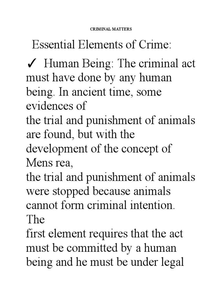 Corporate&Criminal | PDF | Mens Rea | Arrest