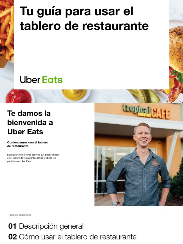 Guia Uber Eat | PDF | Aplicación movil | Contraseña
