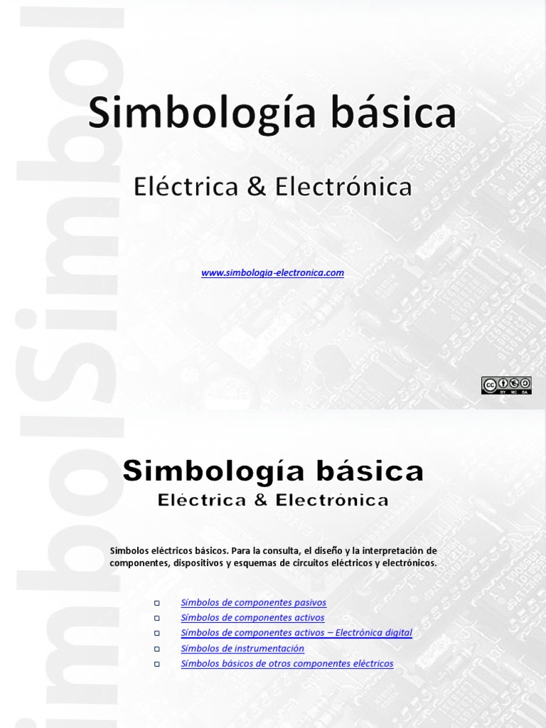 Simbologia Electrica Basica | PDF