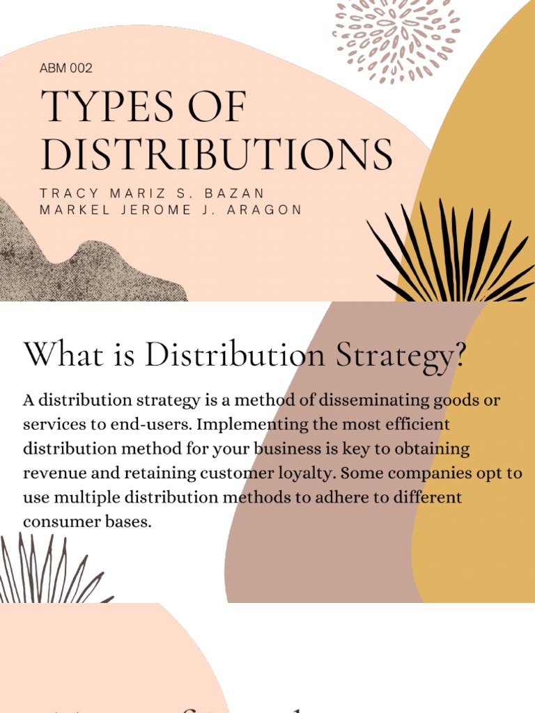 Types of Distribution | PDF
