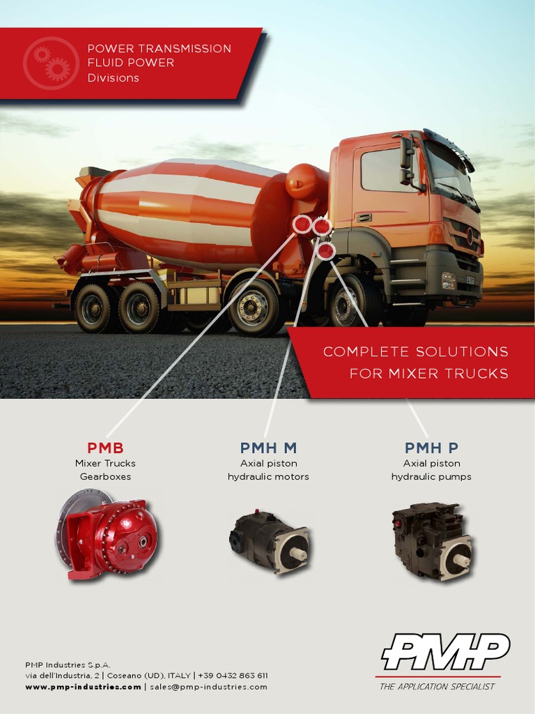 PMP Solutions For Mixer Trucks-EN | Download Free PDF | Transmission ...