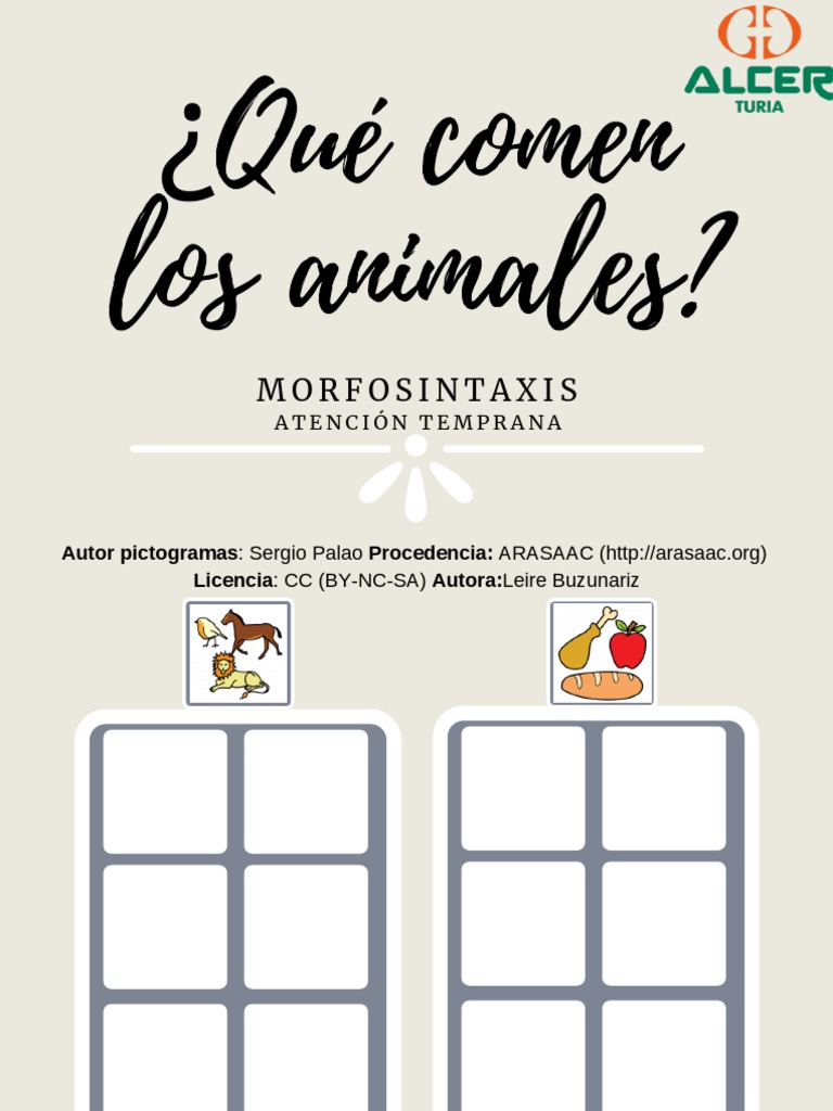 Que Comen Los Animales | PDF