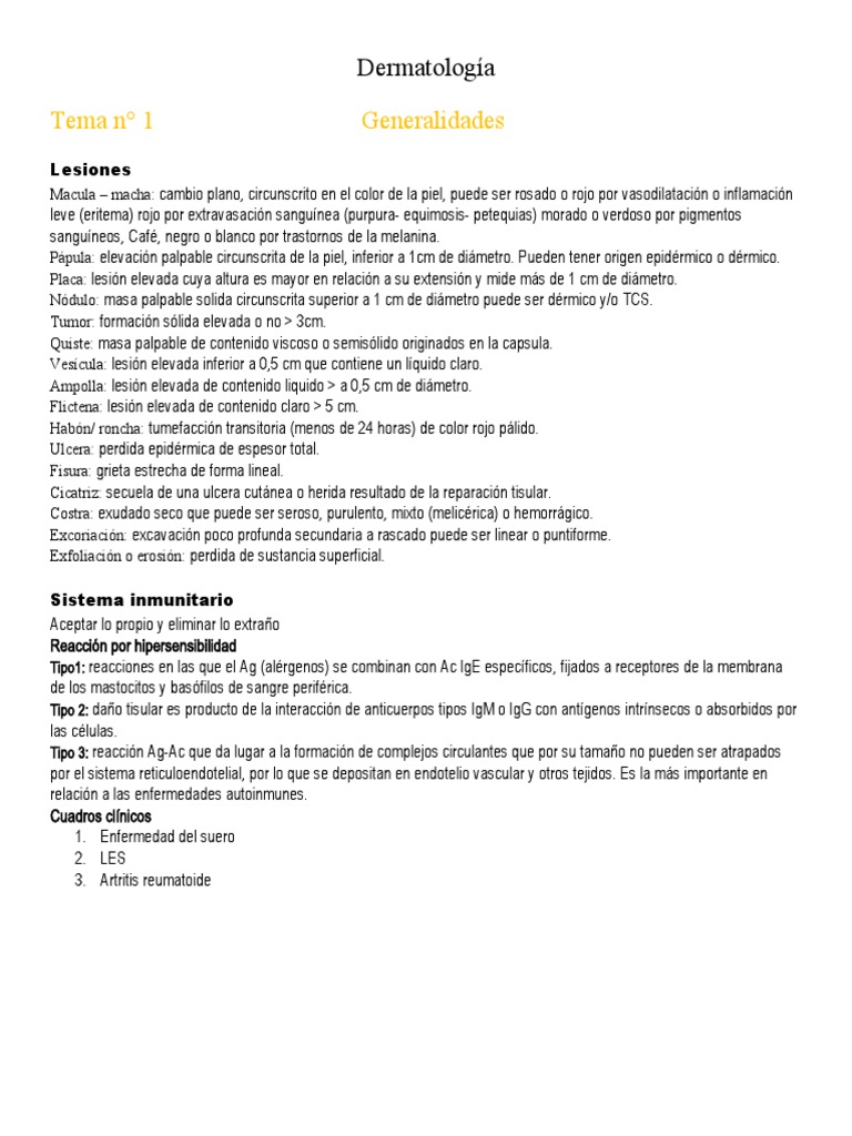 Resumen Dermatologia Dra. Pavez | PDF | Herpes Simple | Candidiasis