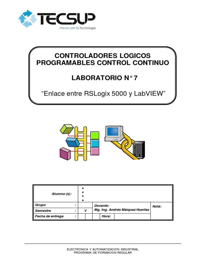 Enlace RSLogix 5000 y LabVIEW | PDF | Edad de información | Ciencias de ...