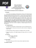 Project Proposal For The Reading Month Celebration | PDF