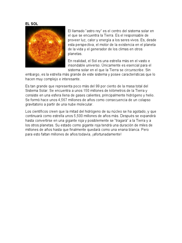 El Sol | PDF