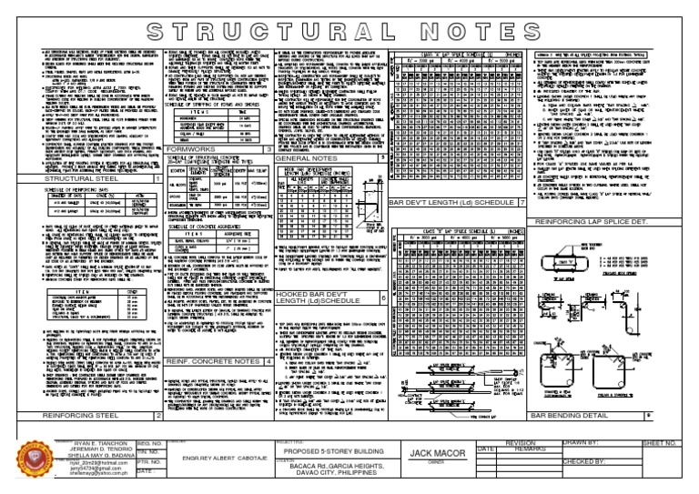 Structural Notes | PDF