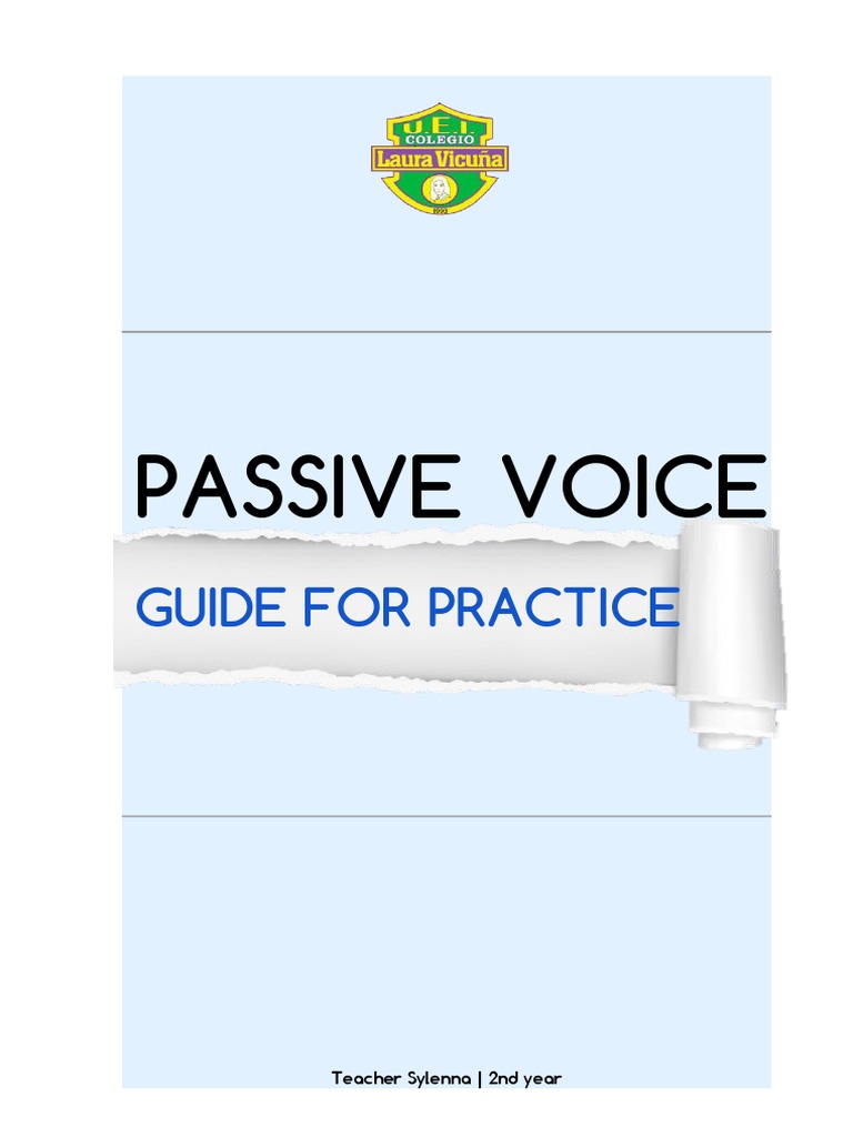 Passive Voice Practice Guide | PDF