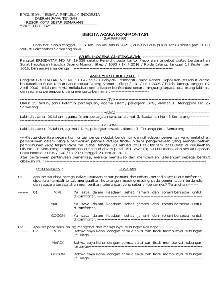 Ba Konfrontasi | PDF