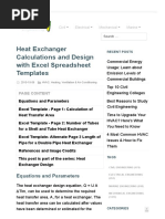 Batch Reactor Heat Transfer Area Calculation | PDF