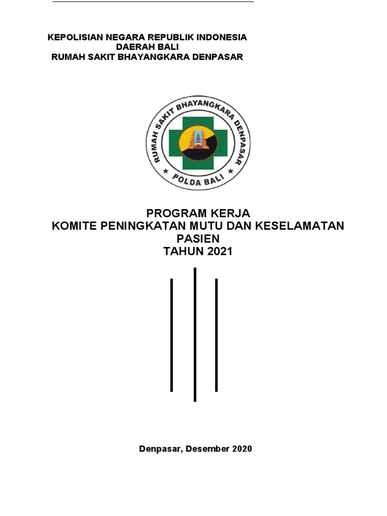 Program Kerja PMKP 2021 | PDF