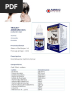 Monografia Lipotron Cápsulas | PDF | Metabolismo | Lípido