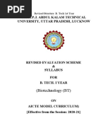 B.Tech First Year Syllabus Overview | PDF | Integral | Diffraction