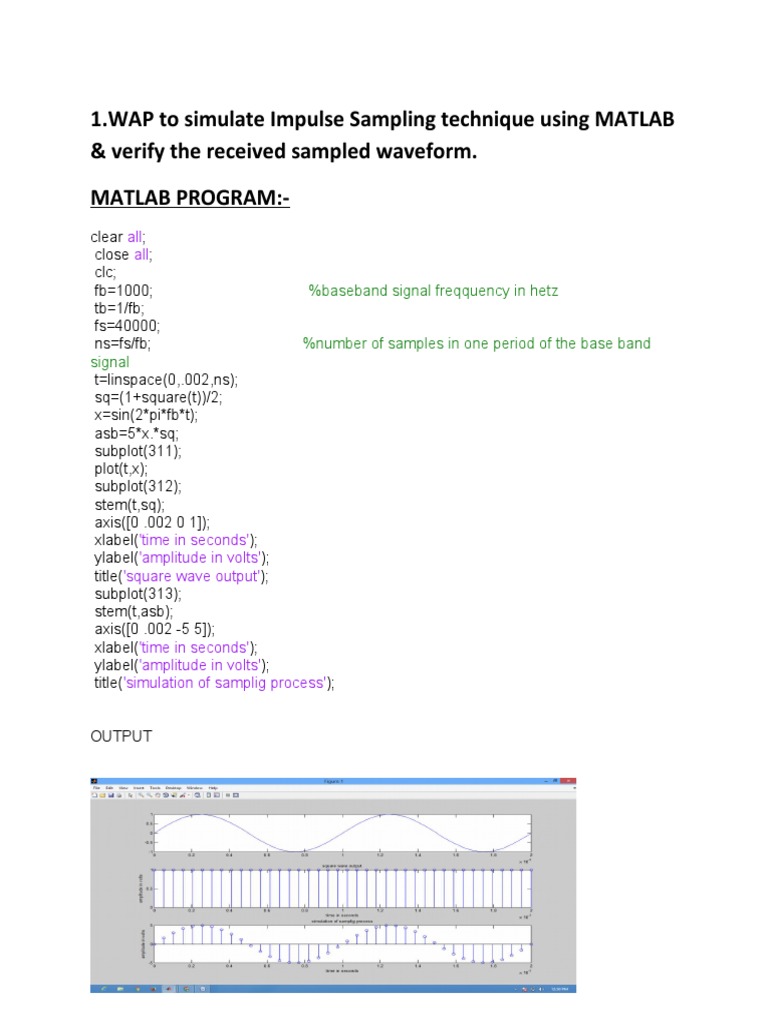 Digital Comm Practicals Pdf Modulation Amplitude